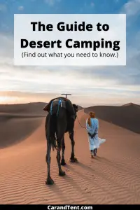 How to Camp in the Desert - 15 Tips to Keep You Safe