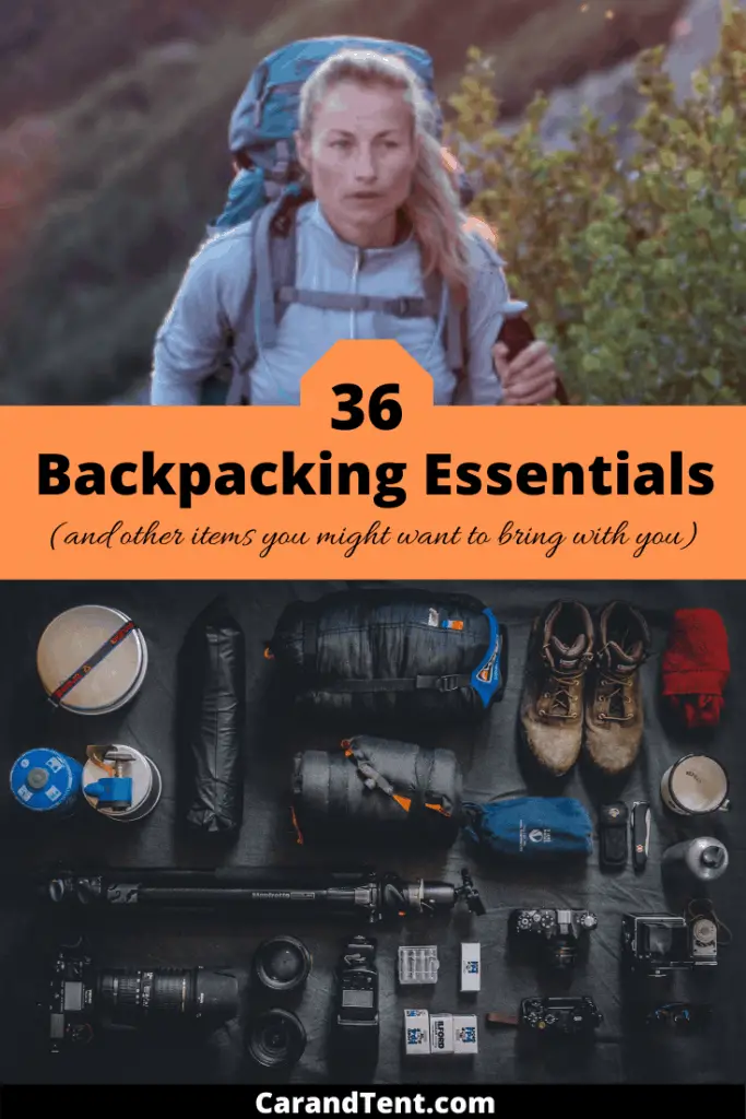 36 Backpacking Essentials and Nice to Have Items to Consider