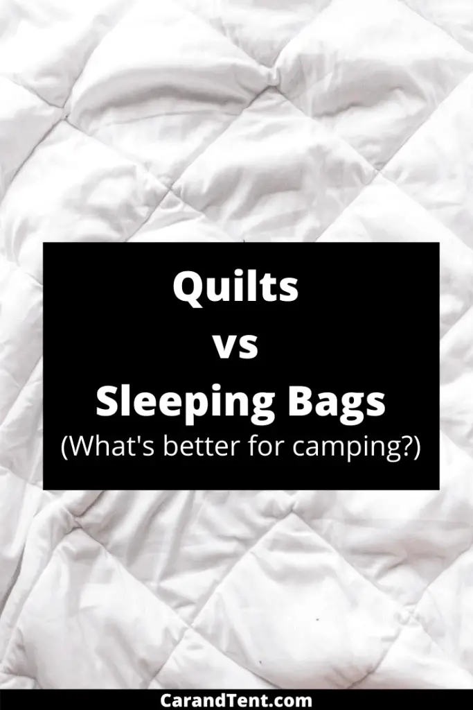 Sleeping Bags vs Quilts - The pros and cons of each.