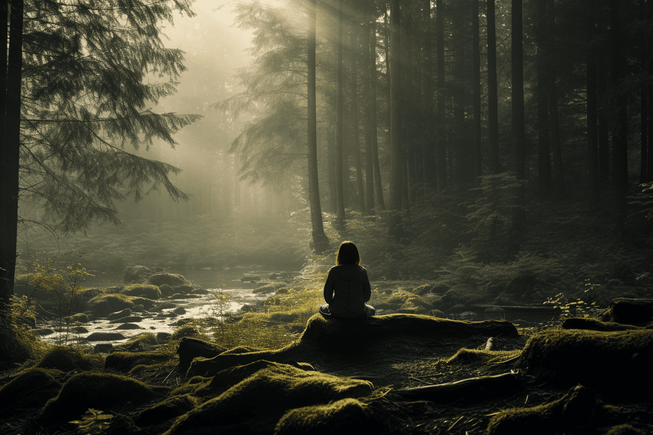 What Is Forest Bathing? - Healing Through Nature - Car and Tent